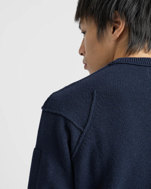 C.P. Company LAMBSWOOL GRS CREW NECK KNIT C.P. Company LAMBSWOOL GRS CREW NECK KNIT